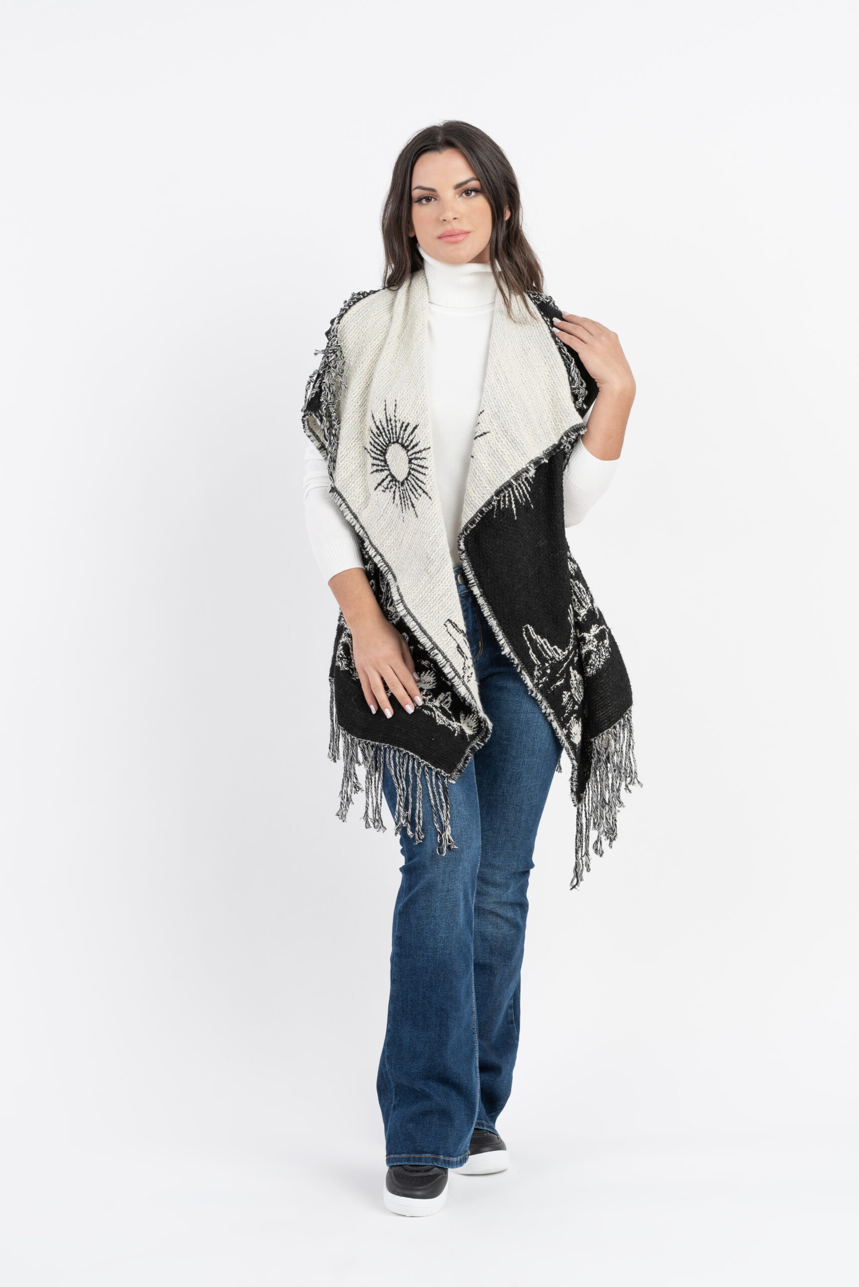 ExtynFashion - ΓΙΛΕΚΟ ΜΕ ΚΡΟΣΣΙΑ ΑΣΣΥΜΕΤΡΟ